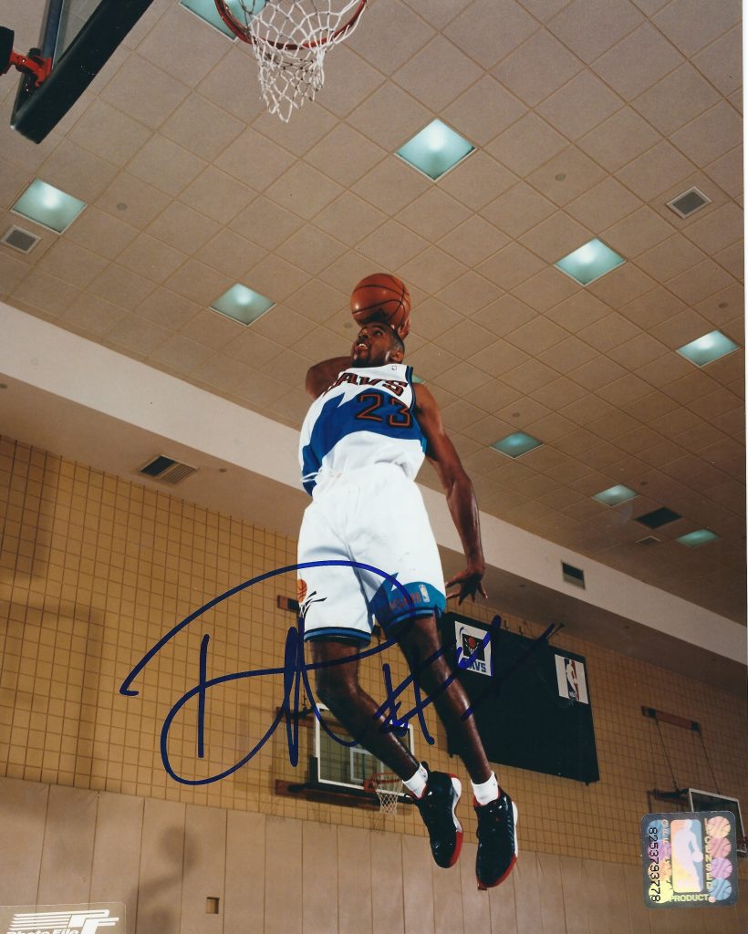 AUTOGRAPHED DEREK ANDERSON 8X10 Cleveland Cavaliers Photo - Main Line ...