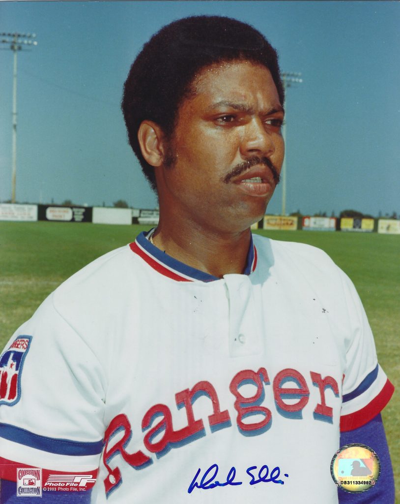 AUTOGRAPHED DOCK ELLIS 8x10 Texas Rangers Photo - Main Line Autographs