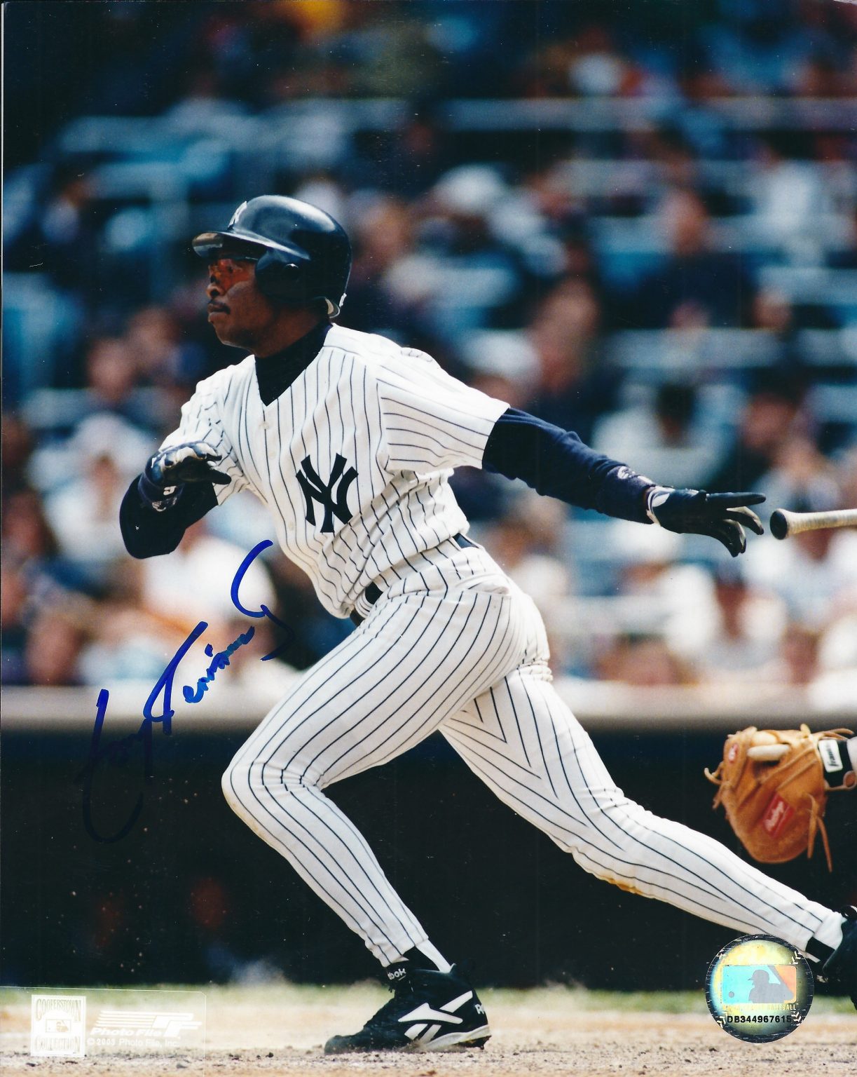AUTOGRAPHED TONY FERNANDEZ 8X10 New York Yankees Photo - Main Line ...