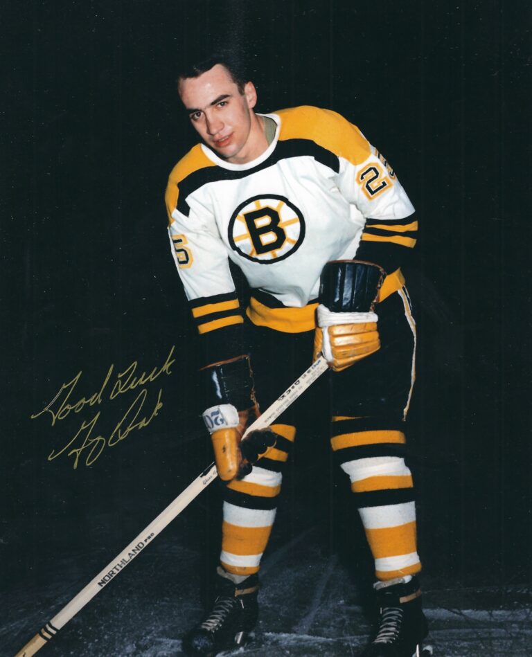 Autographed JEREMY JACOBS HOF 17 8X10 Boston Bruins Photo - Main Line ...