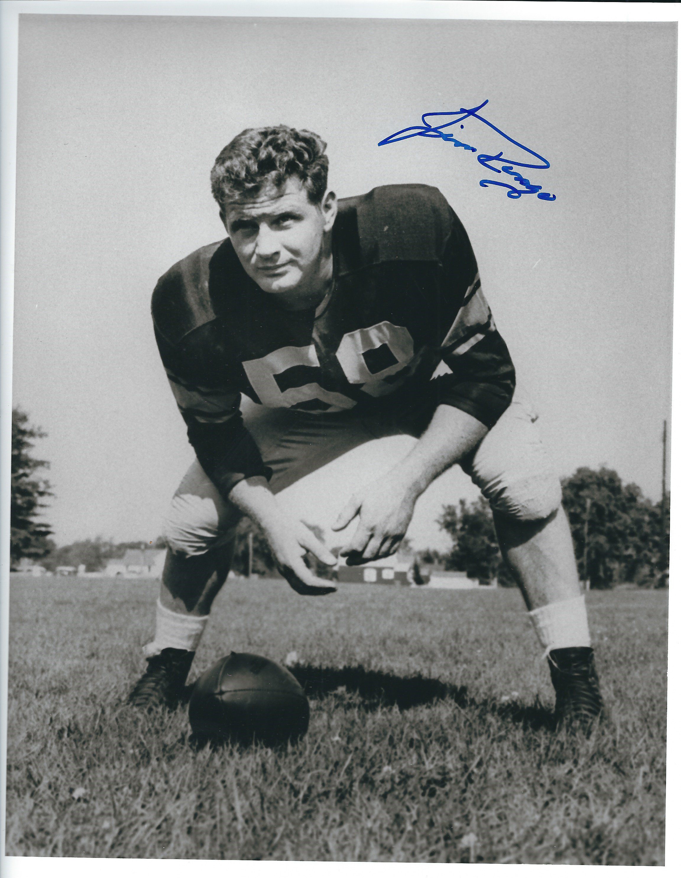 Autographed JIM RINGO 8X10 Green Bay Packers Photo - Main Line Autographs
