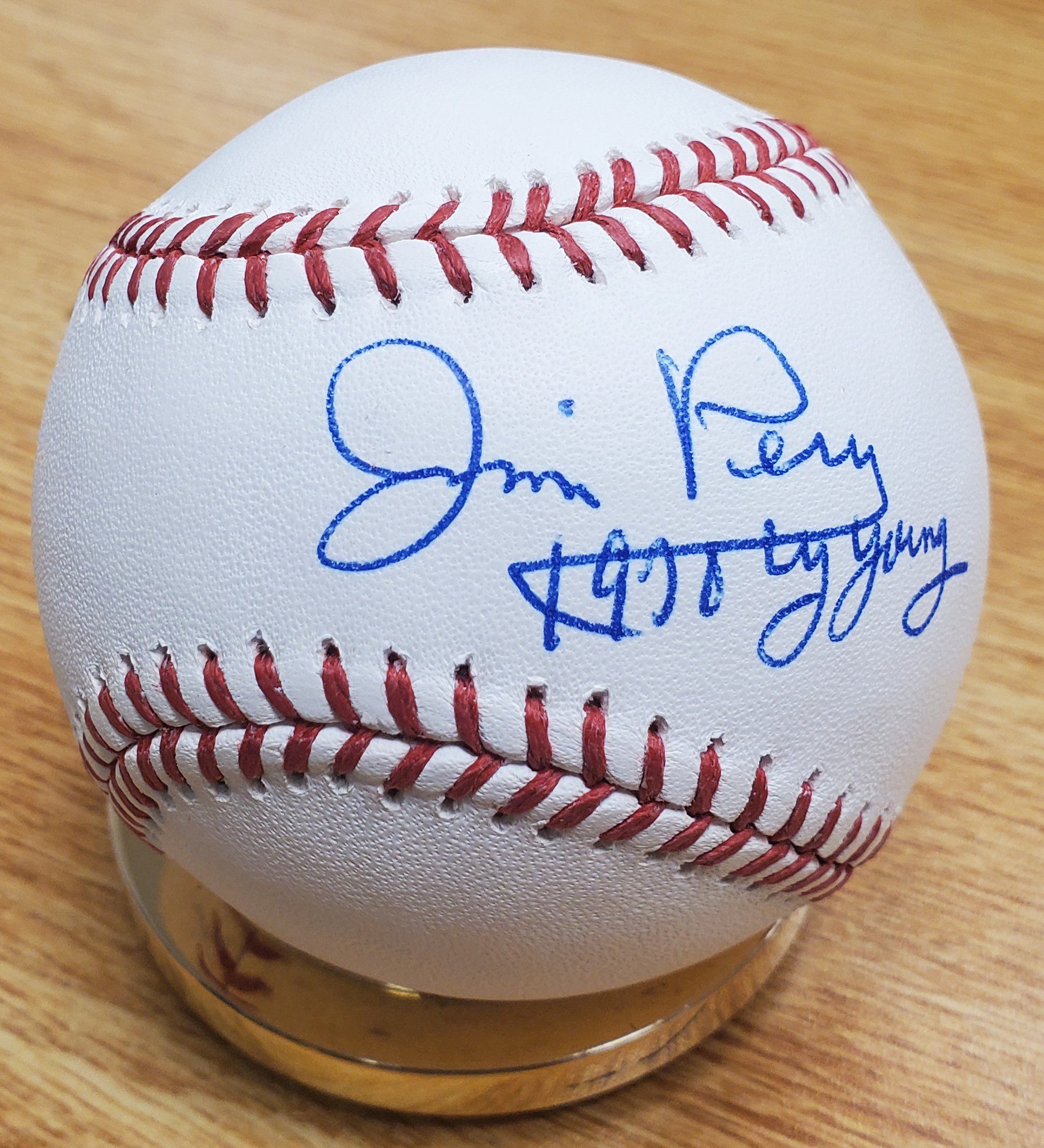 Autographed Jim Perry "1970 Cy Young" Official Rawlings Major League ...