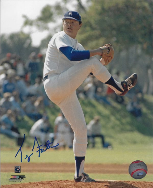AUTOGRAPHED TERRY FORSTER 8x10 Los Angeles Dodgers photo - Main Line ...