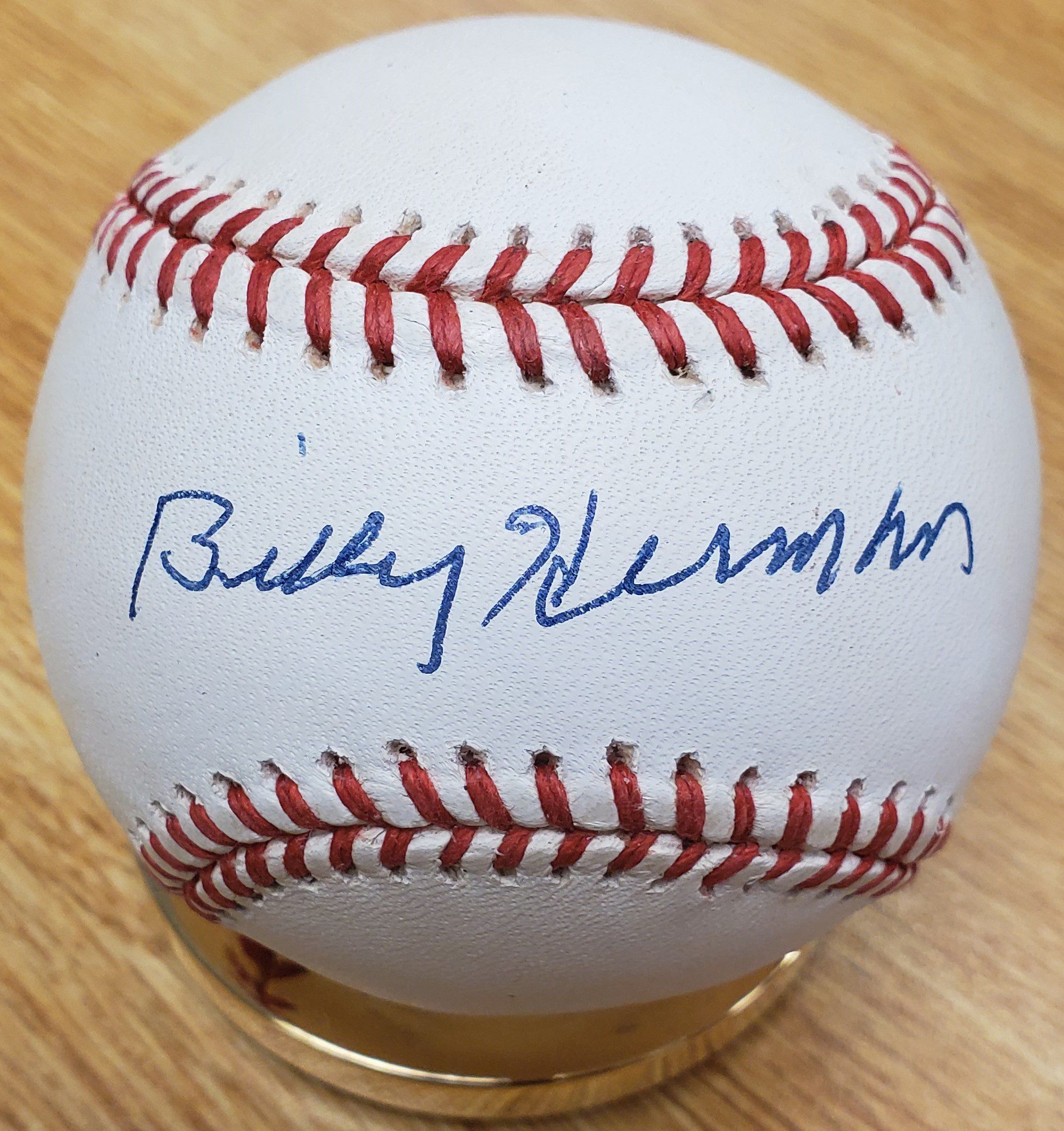 Billy Herman Autographed Official AmericanLeague Baseball - JSA - Main ...