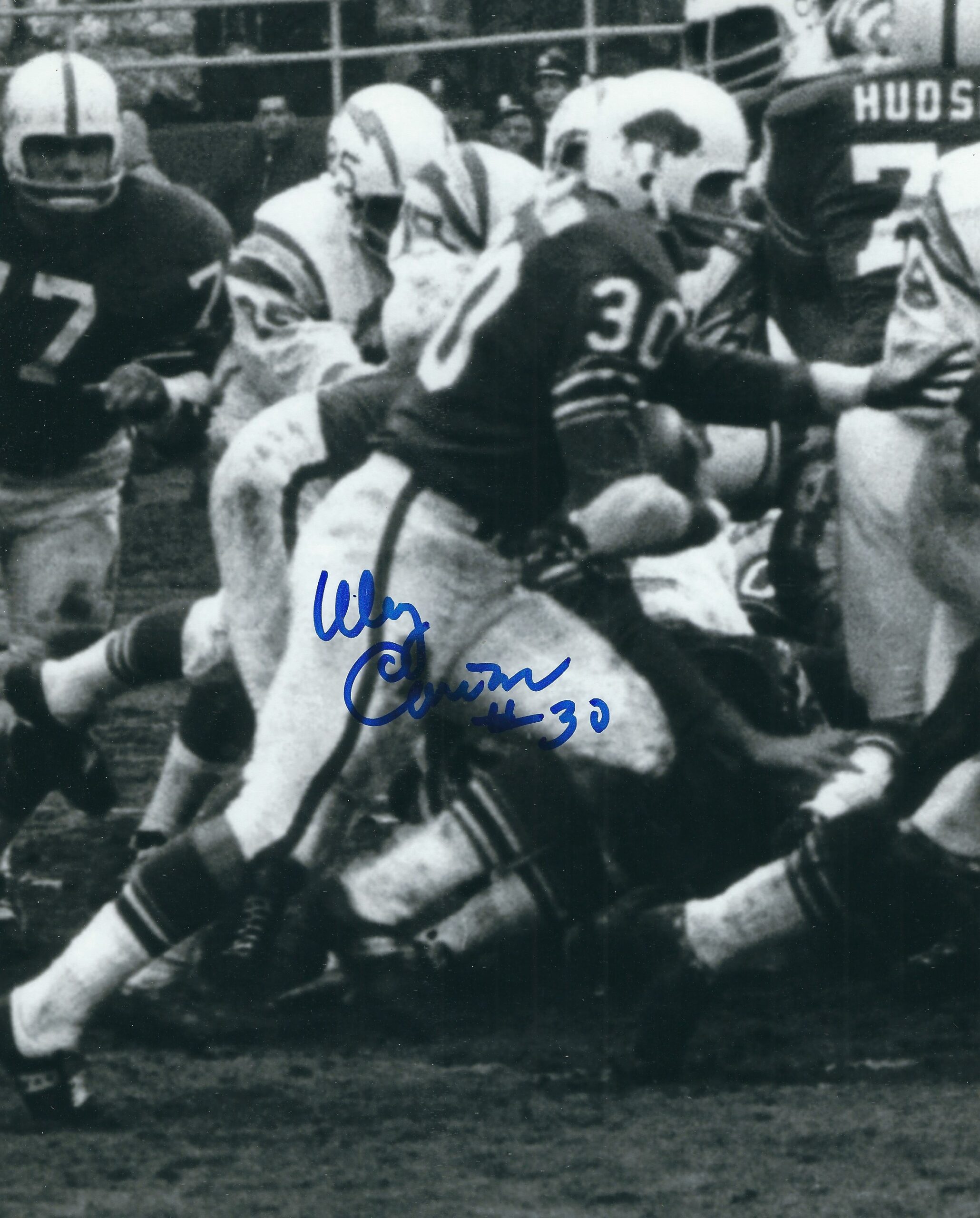 Autographed WRAY CARLTON 8X10 Buffalo Bills Photo - Main Line Autographs