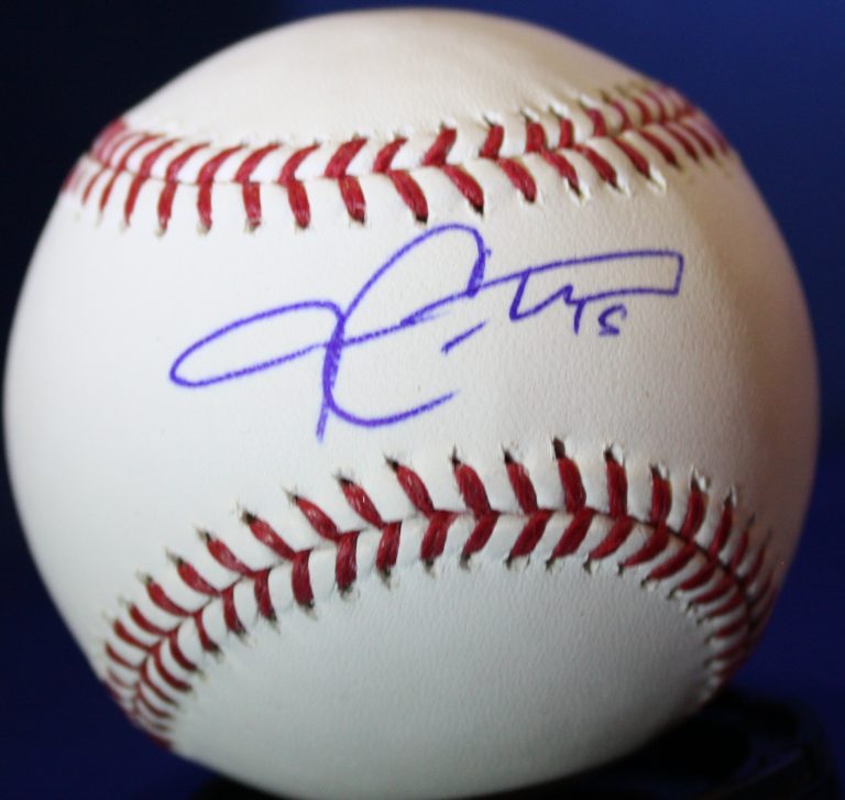 Jason Castro Autographed Official Major League Baseball - Main Line ...