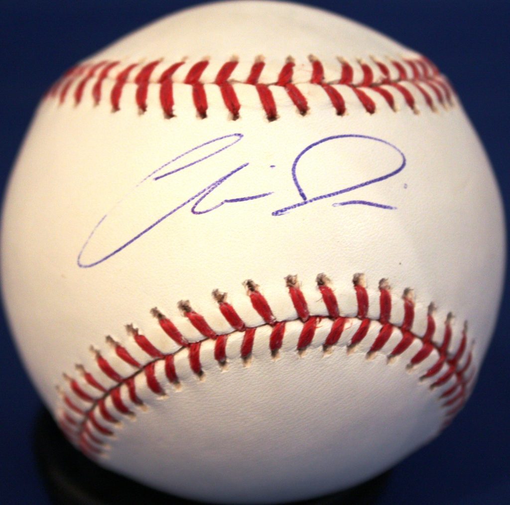 CHRIS DAVIS Autographed Official Major League Baseball JSA - Main Line ... CHRIS DAVIS Autographed Official Major League Baseball JSA - Main Line ...