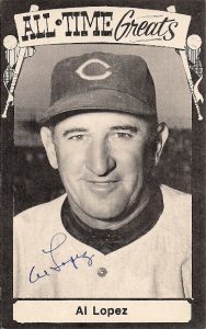 Autographed AL LOPEZ 1975 TCMA Post Card - Main Line Autographs