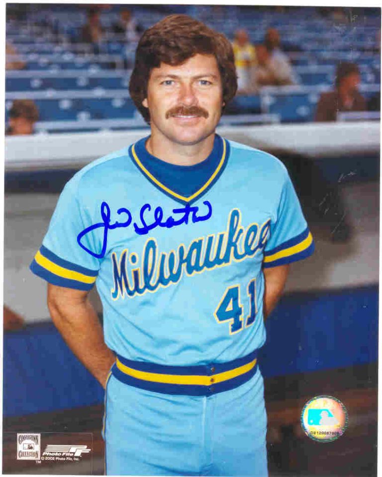 AUTOGRAPHED RICK MANNING 8X10 Milwaukee Brewers Photo - Main Line ...
