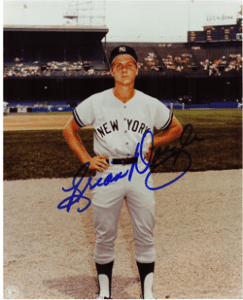 AUTOGRAPHED BRIAN DOYLE 8x10 New York Yankees Photo - Main Line Autographs