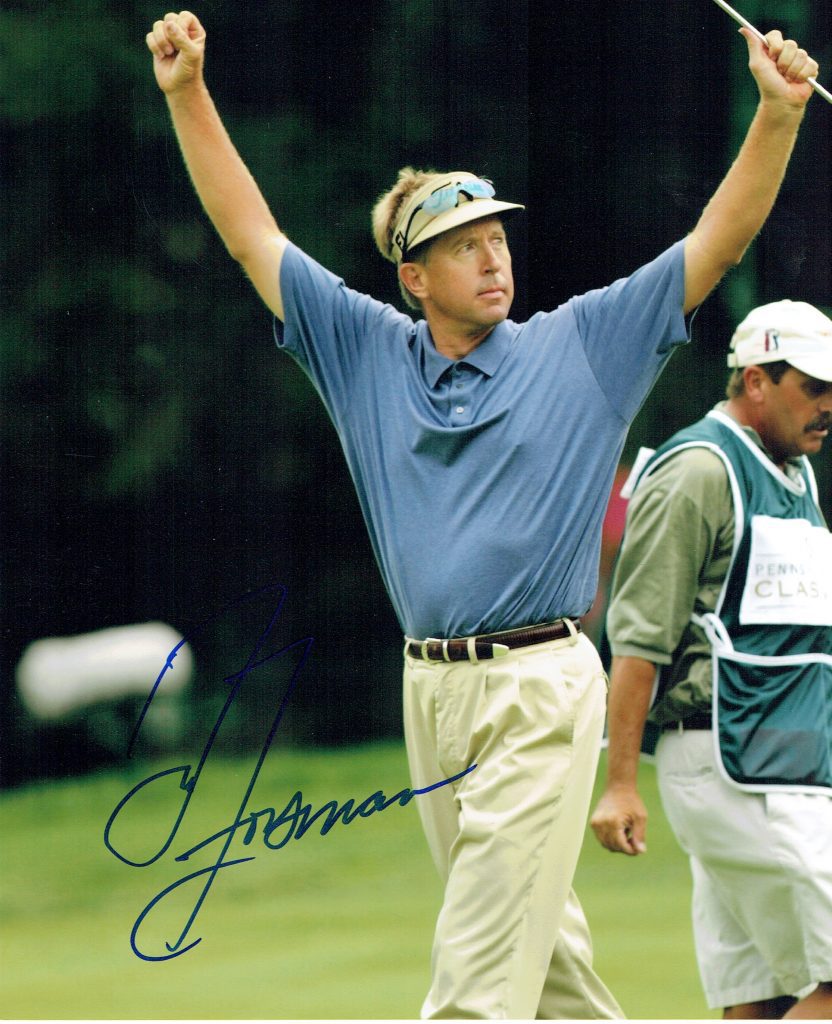 Autographed Dan Forsman PGA Photo - Main Line Autographs