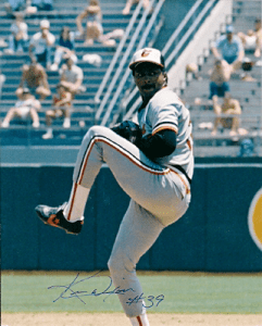AUTOGRAPHED photo KEN DIXON Baltimore Orioles - Main Line Autographs