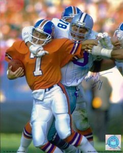 Autographed JOHN DUTTON 8X10 Dallas Cowboys Photo - Main Line Autographs