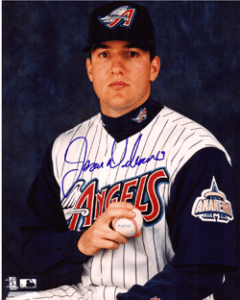 AUTOGRAPHED SIGNED photo JASON DICKSON #2 Angels - Main Line Autographs