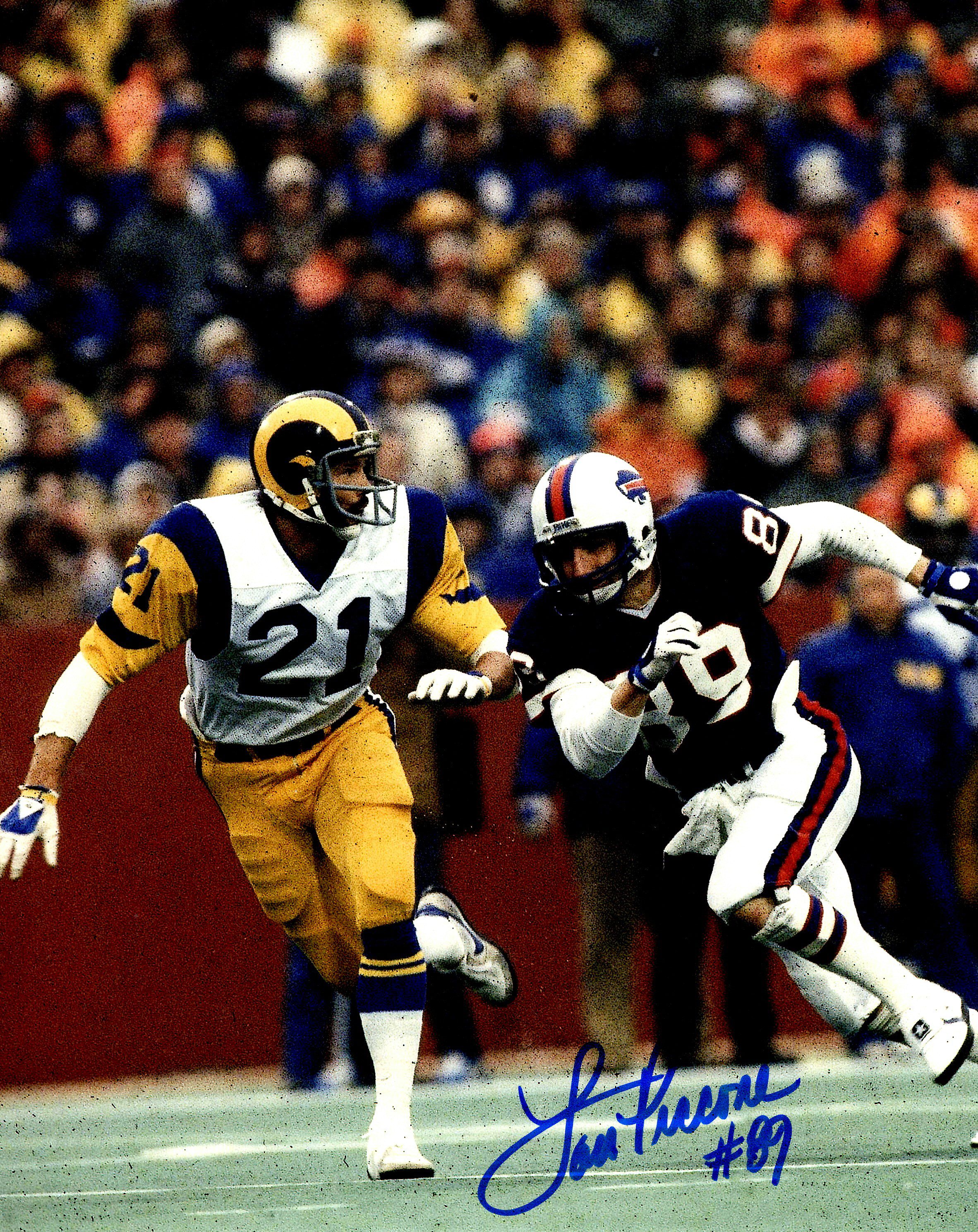 Autographed LOU PICCONE 8X10 Buffalo Bills Photo - Main Line Autographs