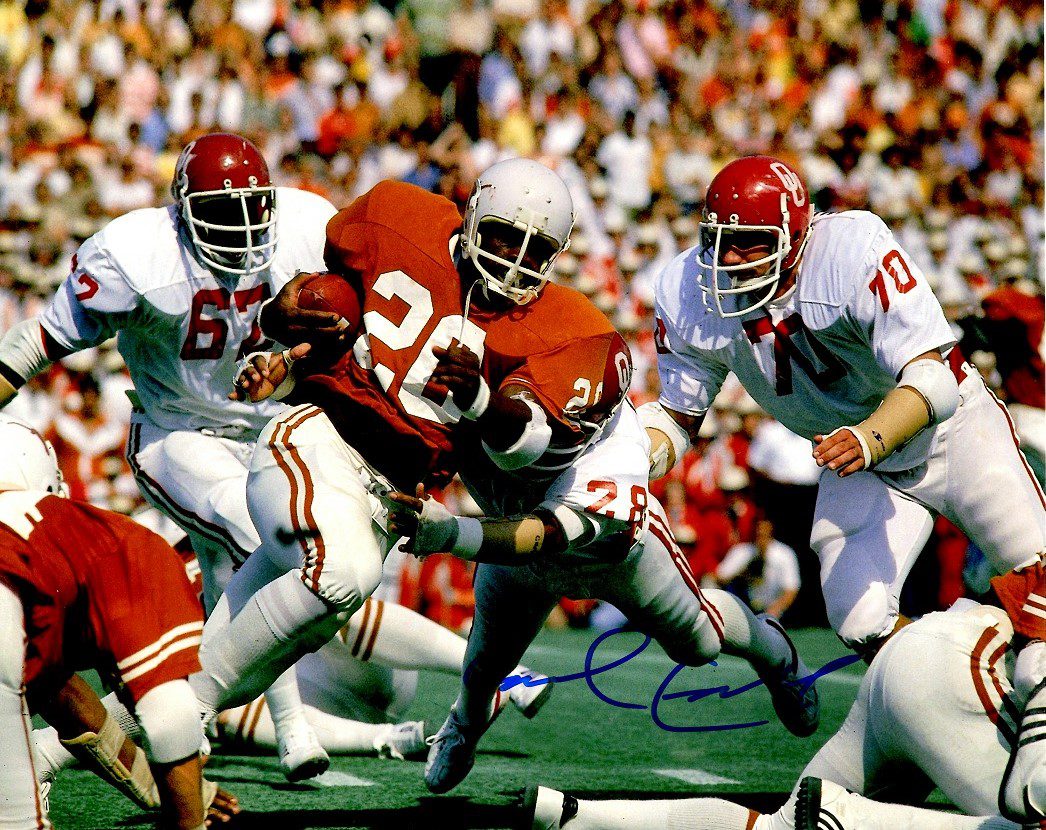 Autographed EARL CAMPBELL 8X10 photo - University of Texas - Main Line ... Autographed EARL CAMPBELL 8X10 photo - University of Texas - Main Line ...