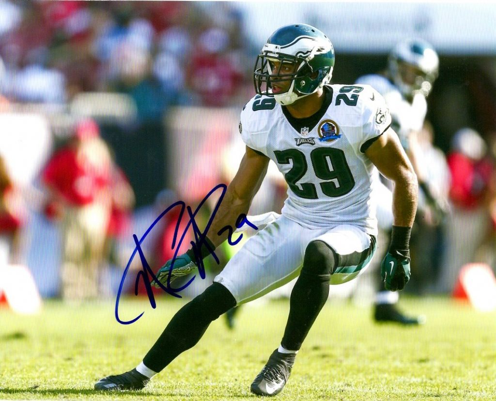 Autographed NATE ALLEN 8X10 Philadelphia Eagles Photo - Main Line ...