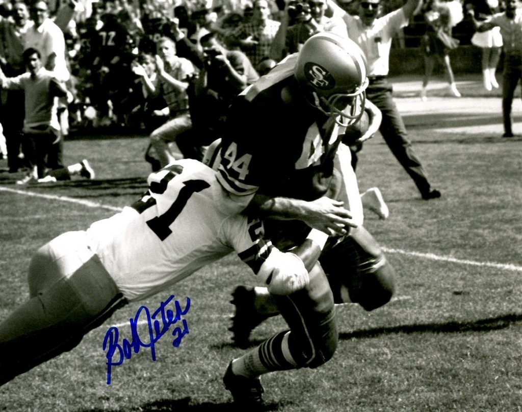 Autographed BOB JETER 8X10 Green Bay Packers Photo - Main Line Autographs