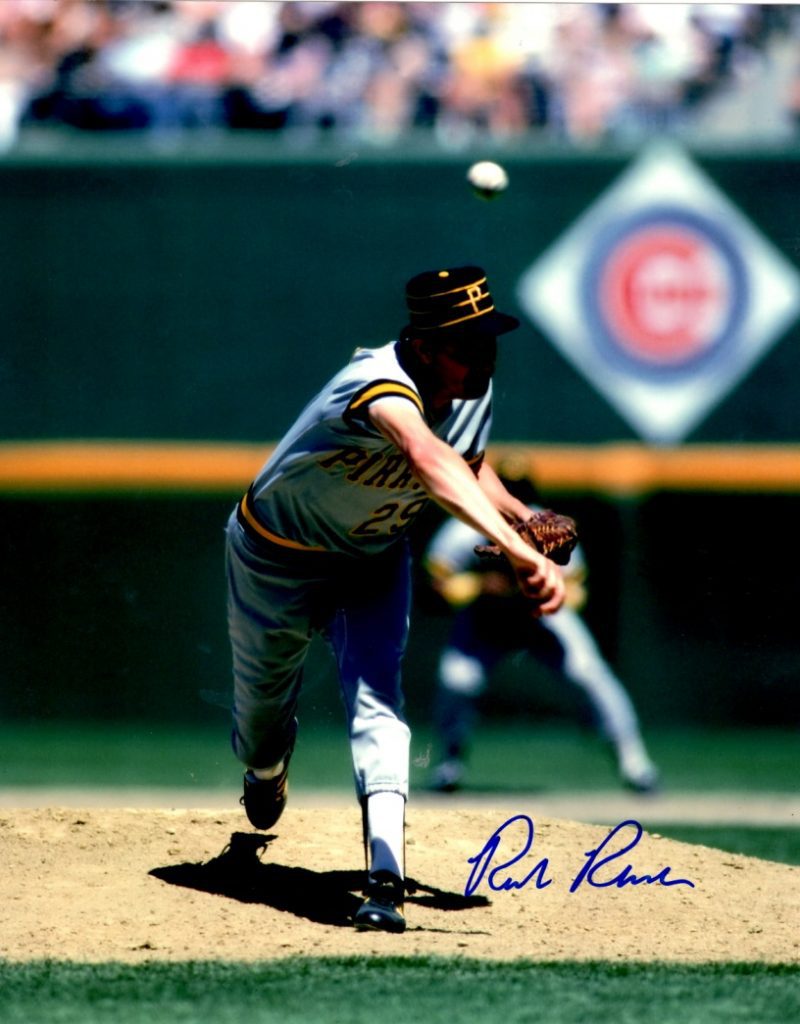 Autographed RICK RHODEN 8X10 Photo Pittsburgh Pirates - Main Line ...