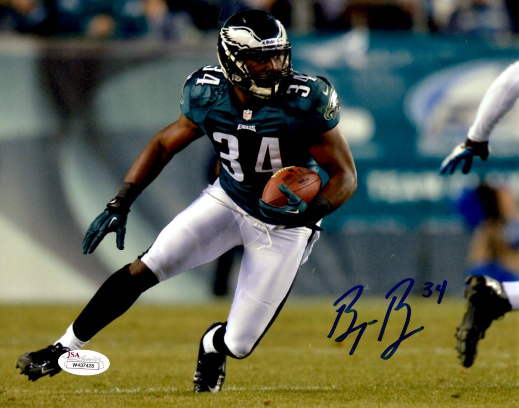 Autographed BRYCE BROWN 8X10 Philadelphia Eagles Photo - Main Line ...