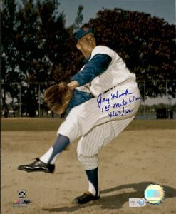 AUTOGRAPHED JAY HOOK 8x10 New York Mets photo - Main Line Autographs