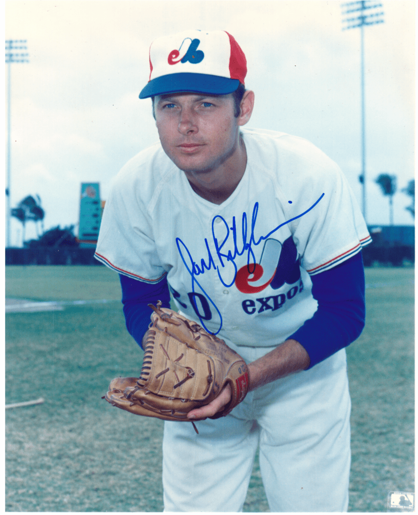 AUTOGRAPHED LARRY JASTER Montreal Expos Photo - Main Line Autographs