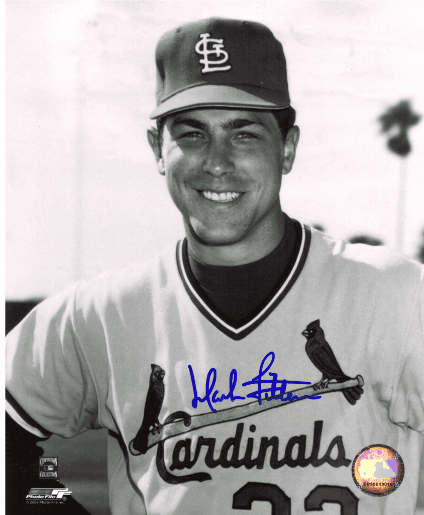 AUTOGRAPHED MARK LITTELL 8X10 St. Louis Cardinals Photo - Main Line ...