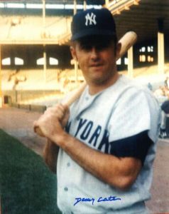 AUTOGRAPHED DANNY CATER 8x10 New York Yankees Photo - Main Line Autographs