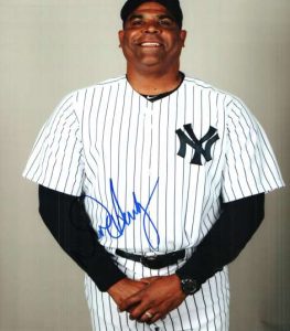 AUTOGRAPHED MIKE HARKEY photo New York Yankees - Main Line Autographs