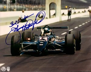 Auotgraphed JOHNNY RUTHERFORD - INDY RACING Photo - Main Line Autographs