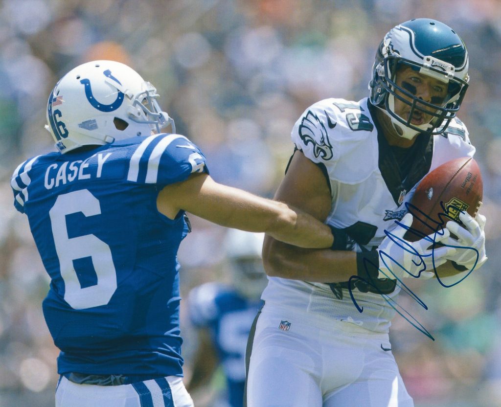 Autographed Miles Austin 8X10 Philadelphia Eagles Photo - Main Line ...