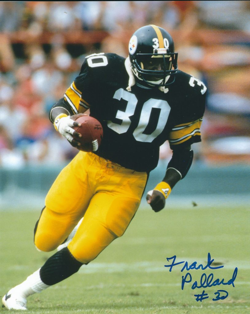 Autographed FRANK POLLARD 8X10 Pittsburgh Steelers Photo - Main Line ...