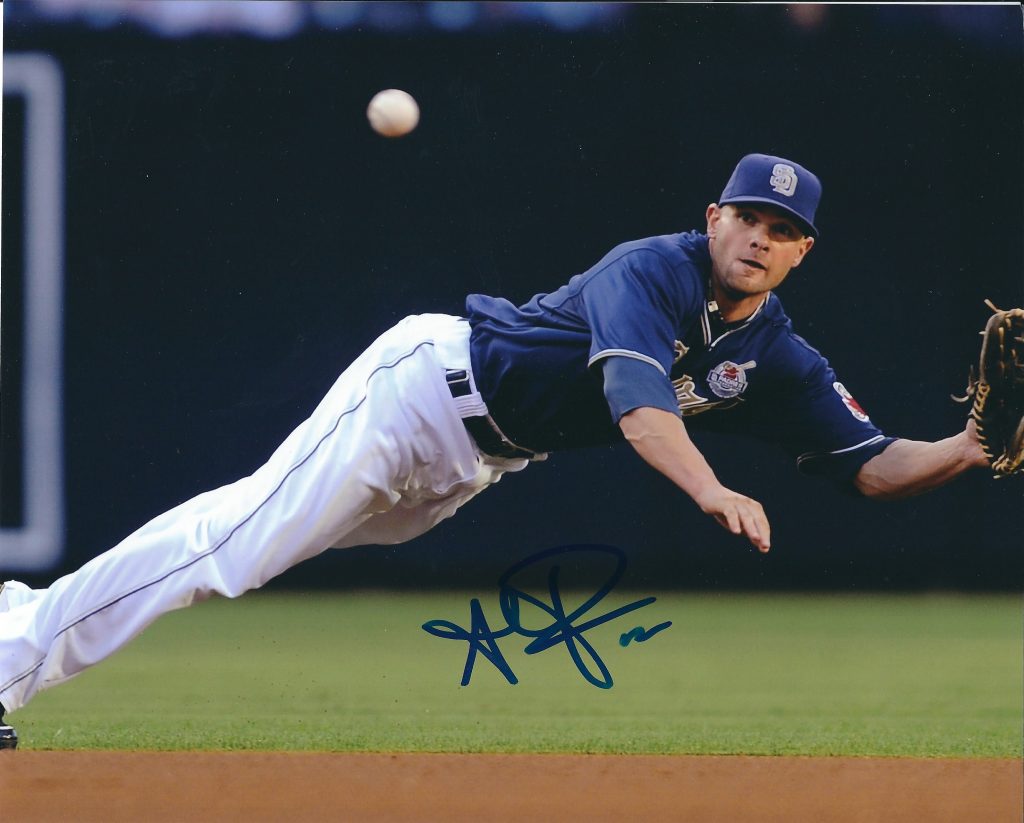 AUTOGRAPHED ANDY PARRINO 8X10 San Diego Padres photo - Main Line Autographs