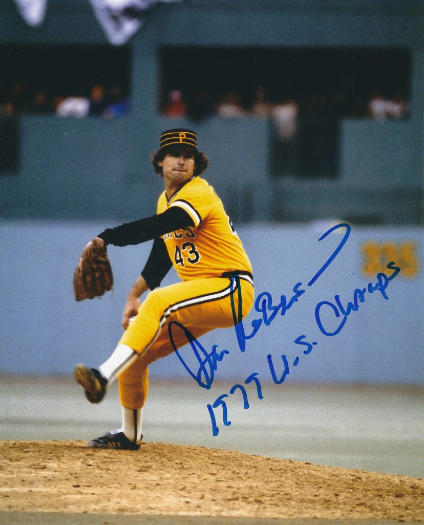 Autographed DON ROBINSON 8X10 Photo - Pittsburgh Pirates - Main Line ...