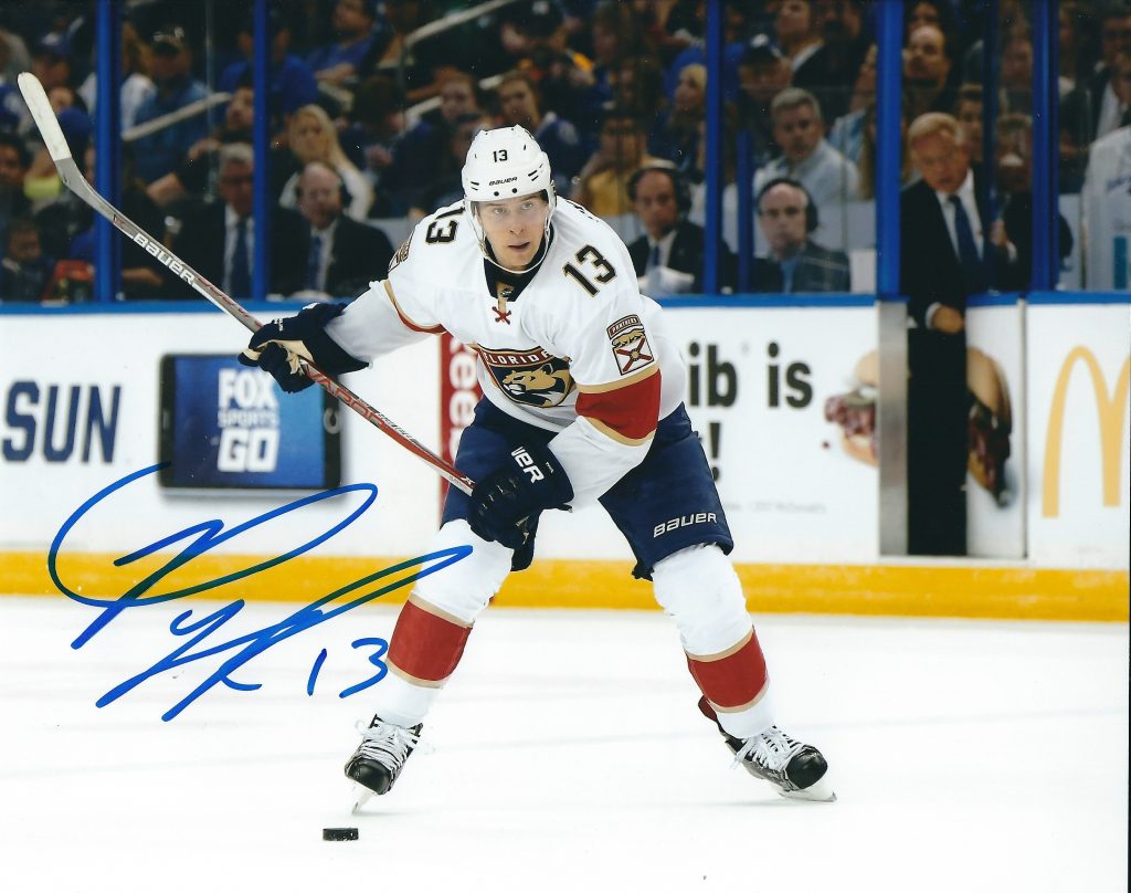 Autographed MARK PYSYK 8x10 Florida Panthers Photo - Main Line Autographs