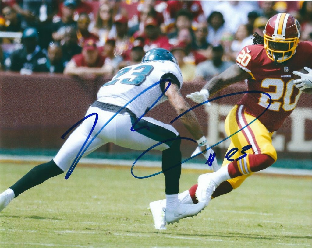 Autographed RODNEY MCLEOD JR 8X10 Philadelphia Eagles Photo - Main Line ...