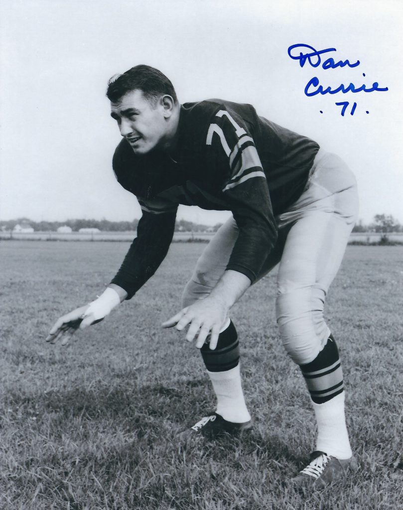 Autographed DAN CURRIE 8X10 Green Bay Packers Photo - Main Line Autographs