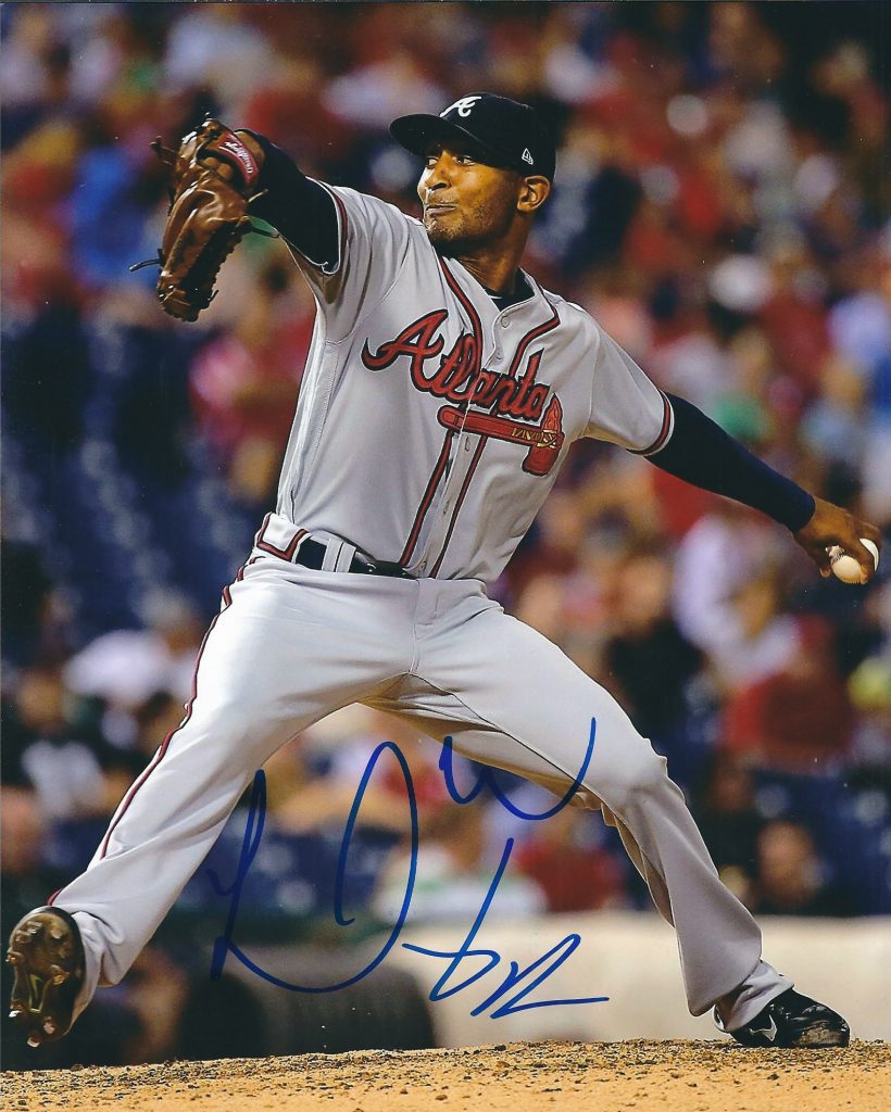 AUTOGRAPHED SAM FREEMAN 8X10 Atlanta Braves photo - Main Line Autographs