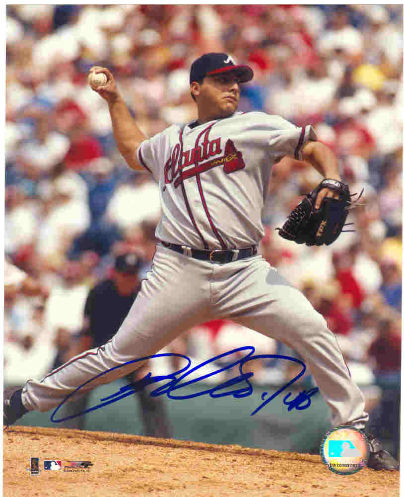AUTOGRAPHED RUSS ORTIZ 8x10 Atlanta Braves Photo - Main Line Autographs AUTOGRAPHED RUSS ORTIZ 8x10 Atlanta Braves Photo - Main Line Autographs