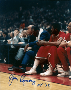 Autographed JACK RAMSAY 8x10 Portland photo - Main Line Autographs