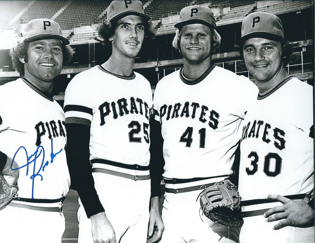 Autographed JIM ROOKER 8x10 Pittsburgh Pirates Photo - Main Line Autographs