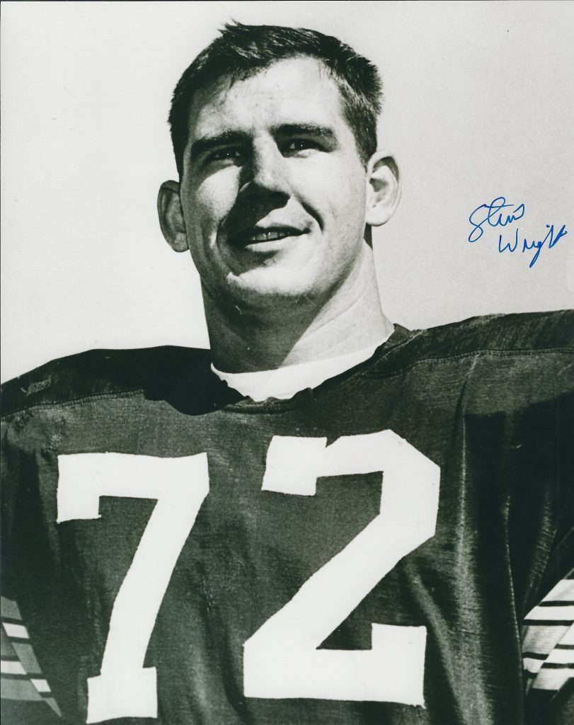 Autographed STEVE WRIGHT 8X10 Green Bay Packers Photo - Main Line ...