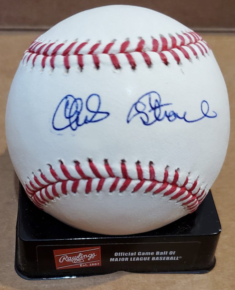Autographed CHUCK ESTRADA Official Rawlings Major League Baseball ...