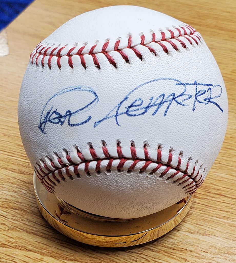 Autographed DON DEMETER Official Major League Baseball - Main Line ...