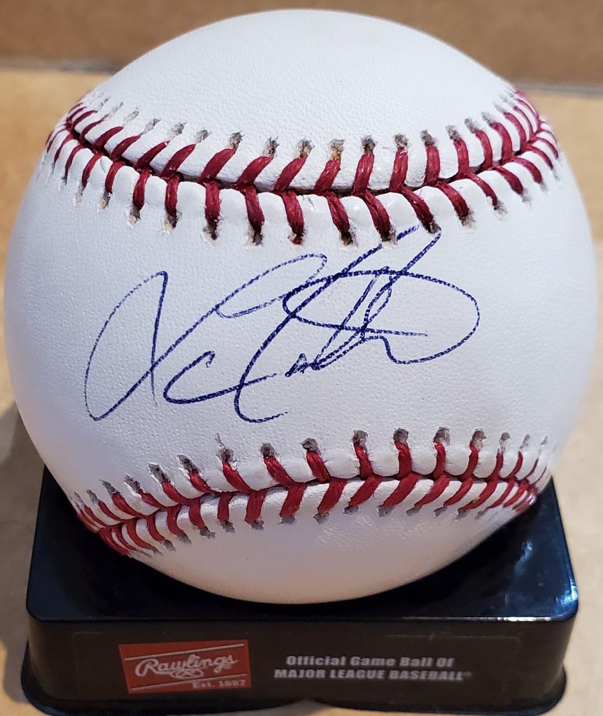 Autographed LANCE CARTER Official Major League Baseball - Main Line ...
