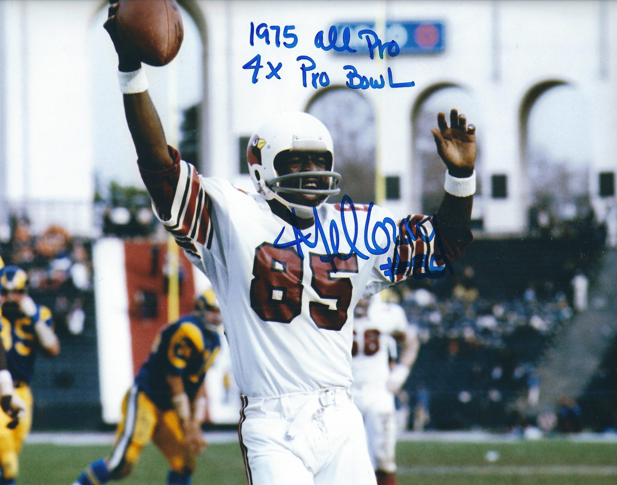 Autographed Mel Gray 8X10 St. Louis Cardinals Photo - Main Line Autographs