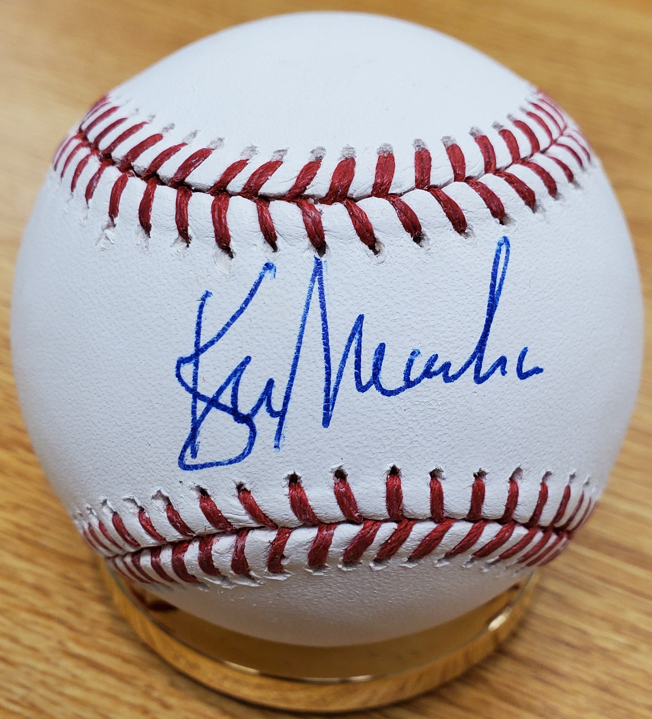 Autographed KEN MACHA Official Major League Baseball | Main Line Autographs