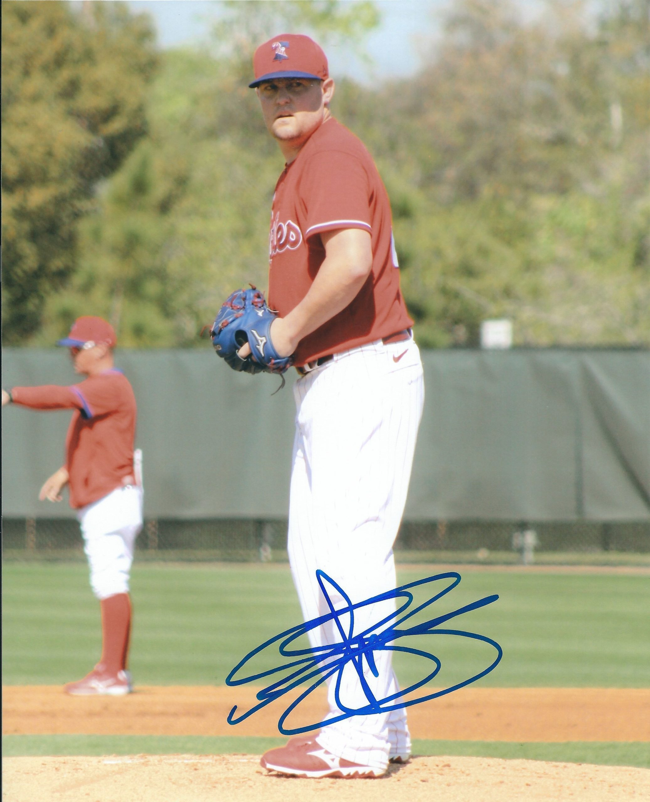 AUTOGRAPHED DREW STOREN 8X10 Philadelphia Phillies Photo | Main Line ...