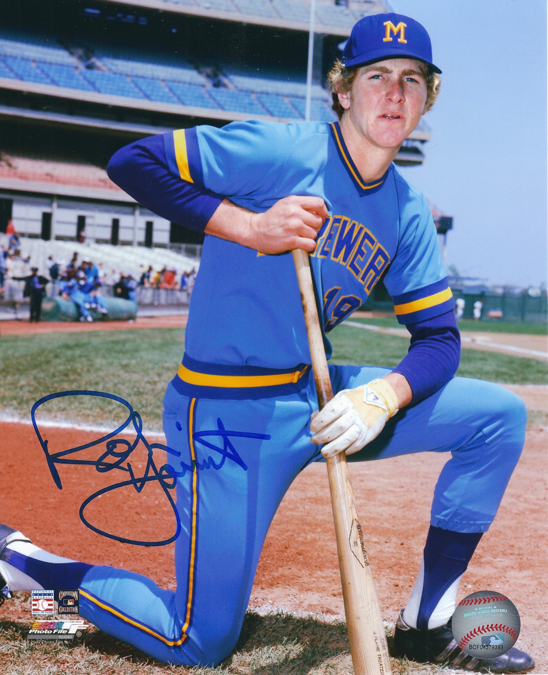 Autographed ROBIN YOUNT 8x10 Milwaukee Brewers 8X10 photo | Main Line ...