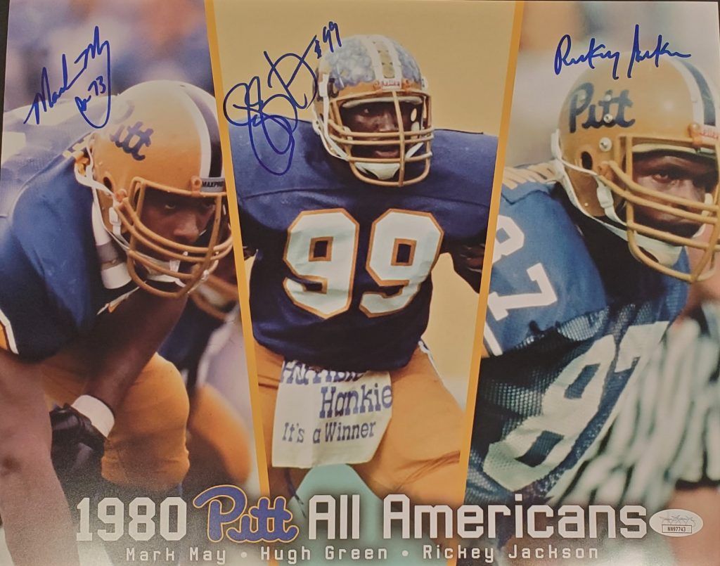Autographed Mark May, Hugh Green & Rickey Jackson 11x14 University of ...